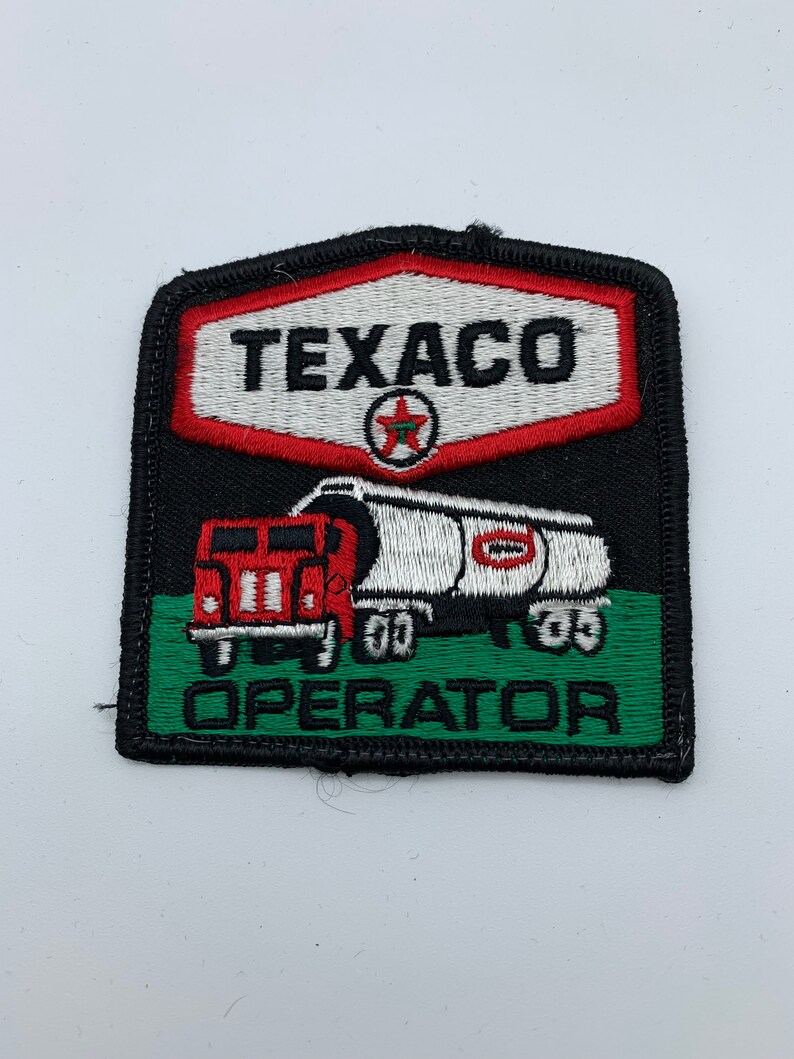 Vintage Texaco Patches 1970s-1980s, Employee Driver Operator ...