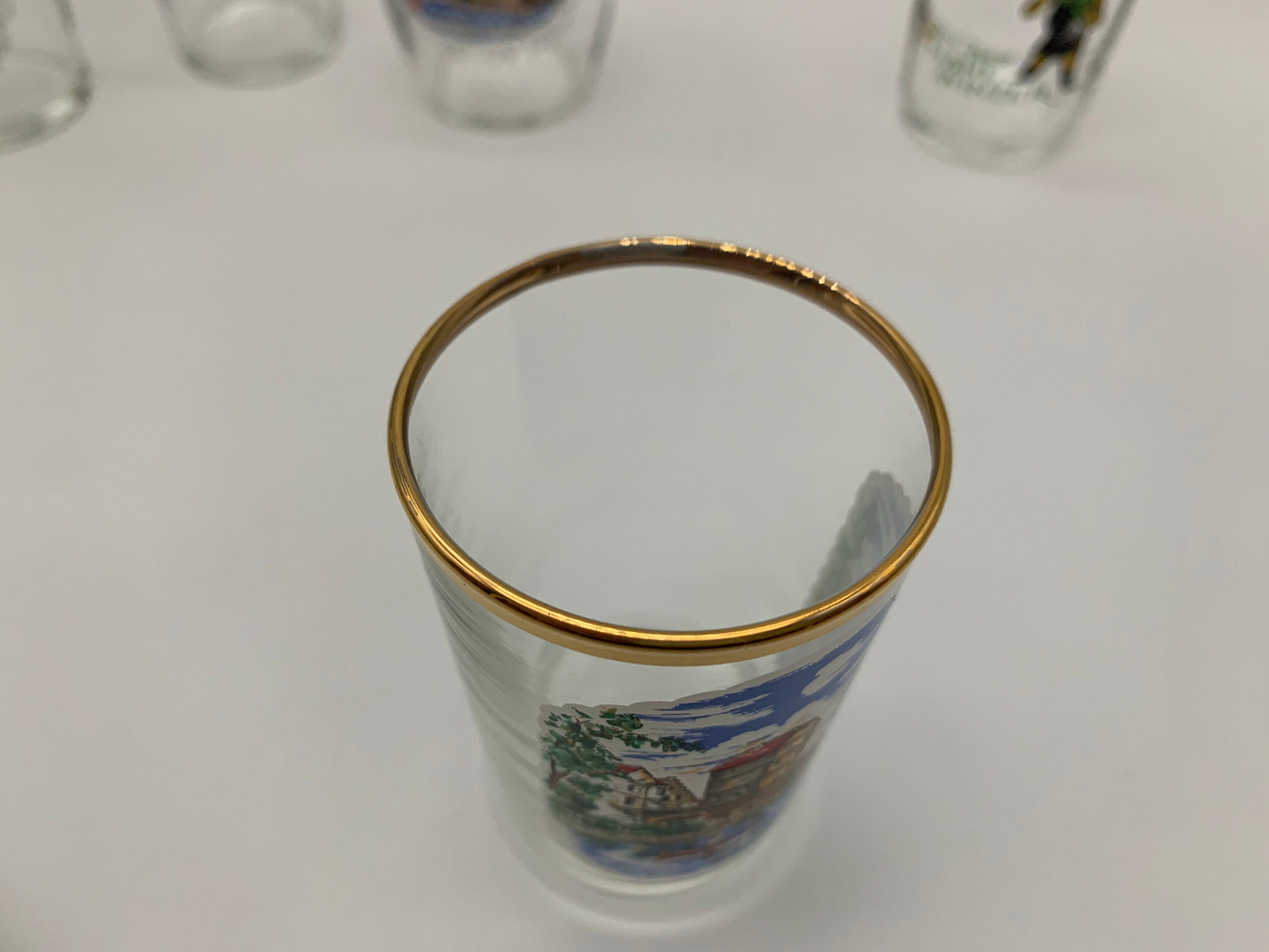 Vintage Souvenir German Shot Glass Barware, Loreley, Koln Rh.dom ...