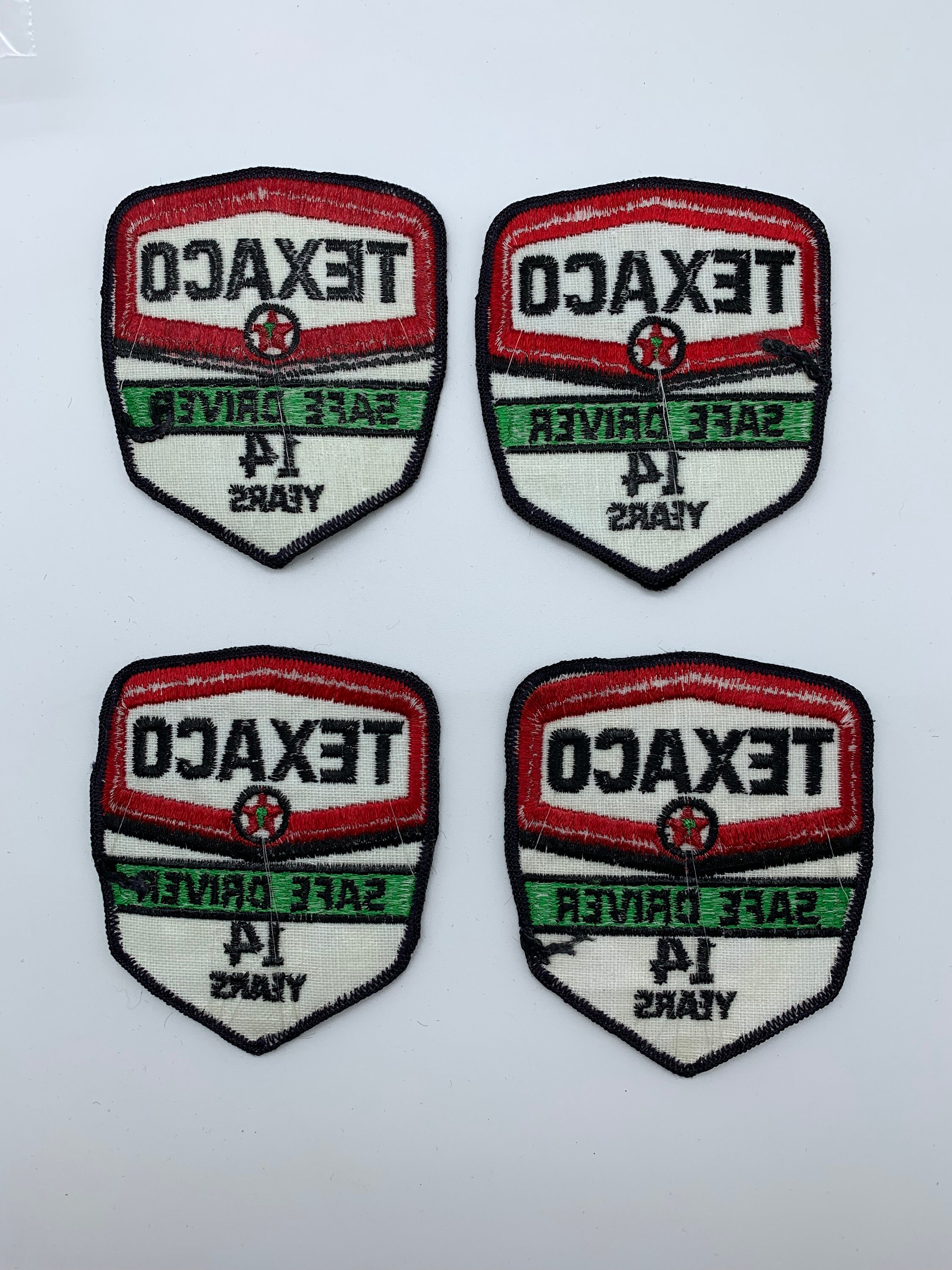 Vintage Texaco Patch 1976-1980, Employee Driver, Collectible New Old ...