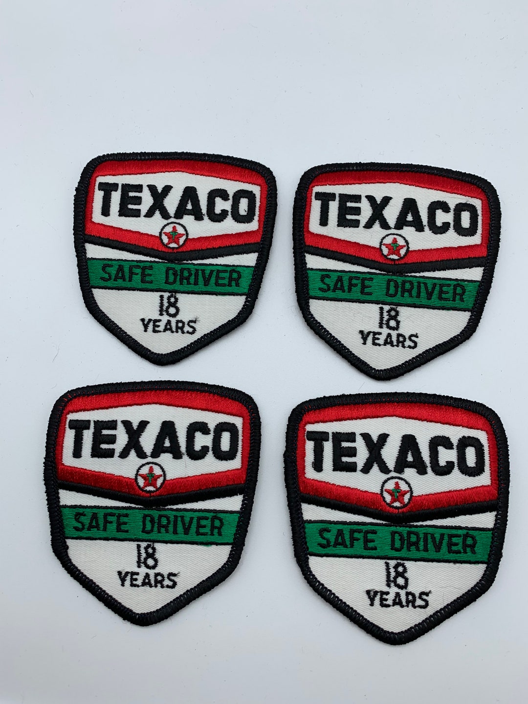 Vintage Texaco Patch 1981-1985, Employee Driver, Collectible New Old ...
