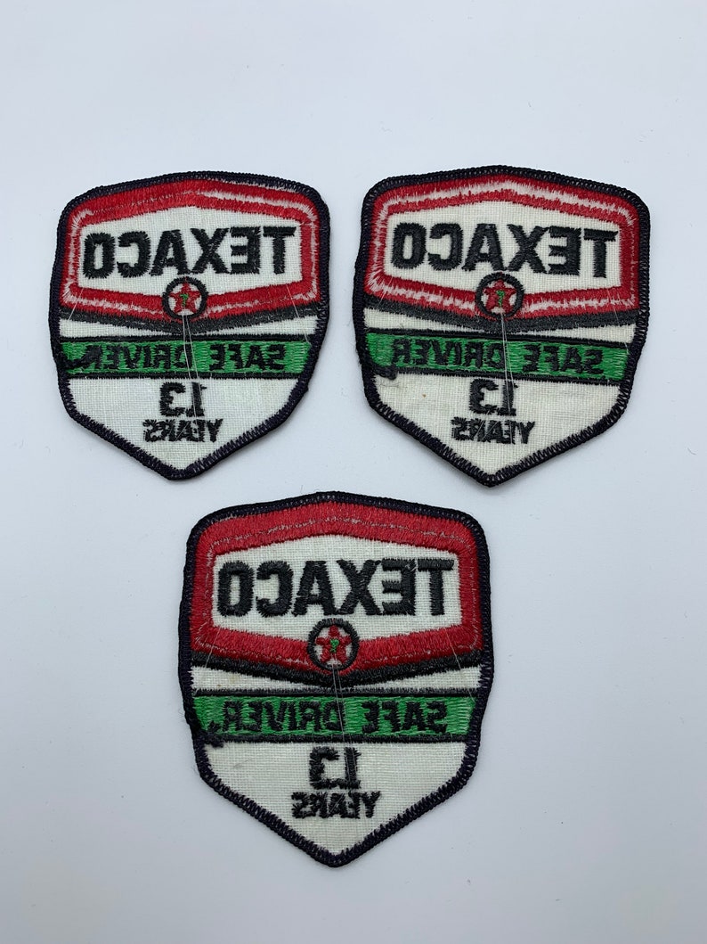 Vintage Texaco 1976-1980 Employee Patch New Old Stock Shirt - Etsy