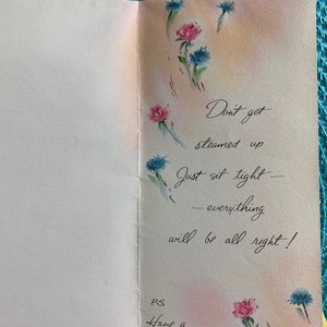 Vintage UNUSED Happy Birthday Greeting Card With Envelope, Kitschy Mid Century Modern, Gold ...