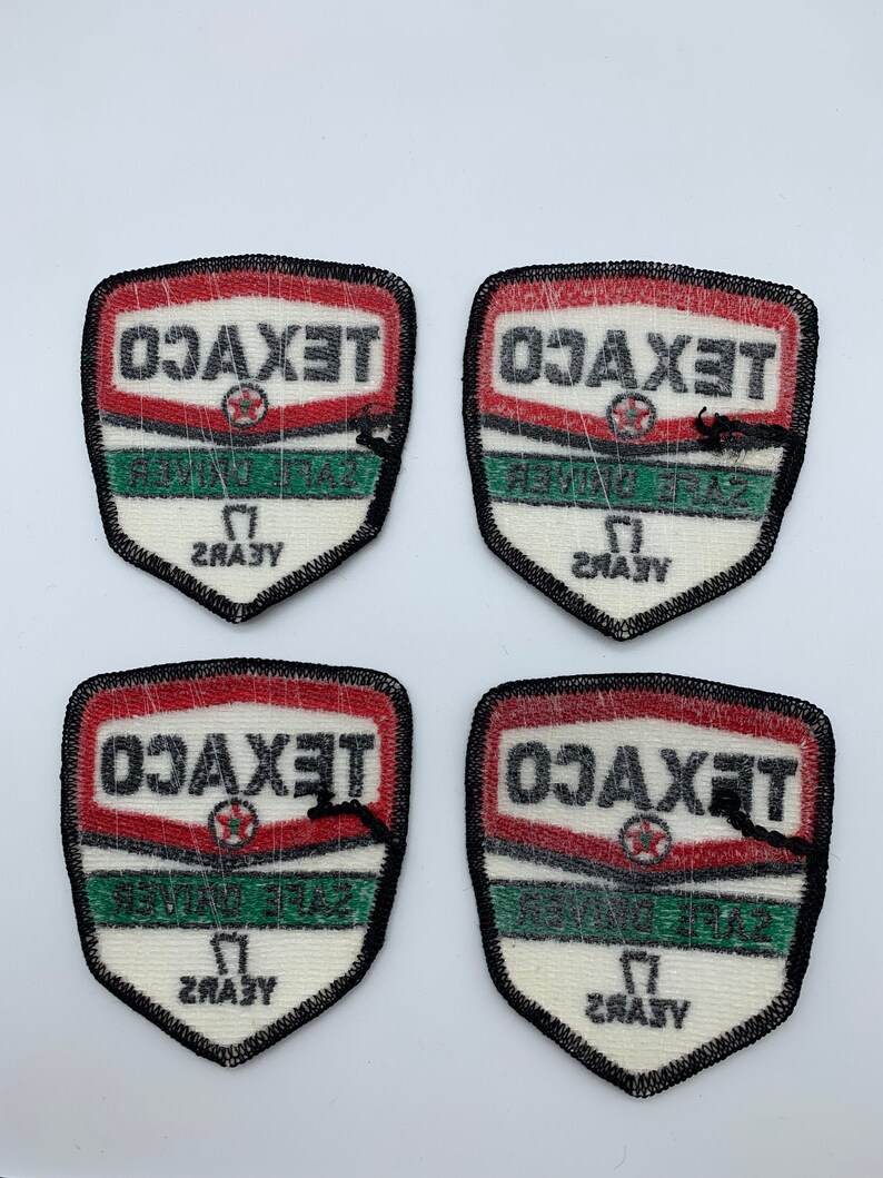 Vintage Texaco 1976-1980 Employee Patch New Old Stock Shirt - Etsy