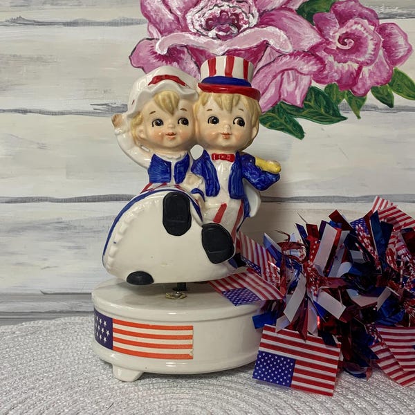 Uncle Sam Figurine - Etsy