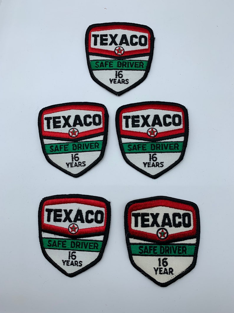 Vintage Texaco 1976-1980 Employee Patch New Old Stock Shirt - Etsy