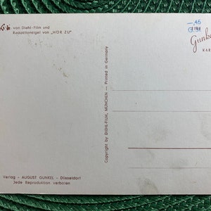 2 Vintage Original Mecki the Hedgehog Postcard, UNUSED German Retro ...