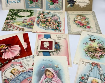 Unused Vintage Cards | Etsy