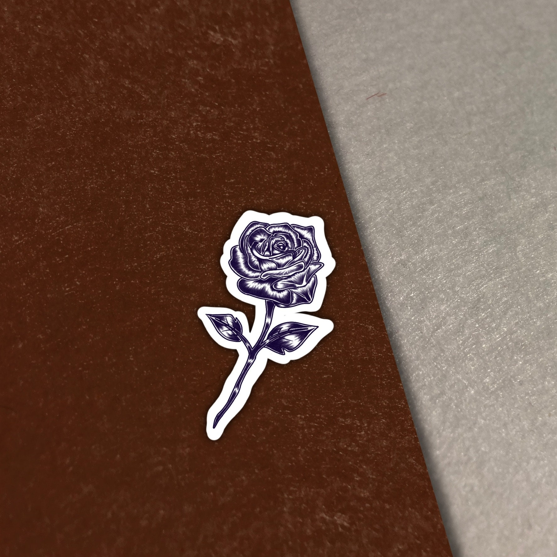 Pen Art Rose Sticker Chicano Pen Art Chicano Style Art Vinyl - Etsy