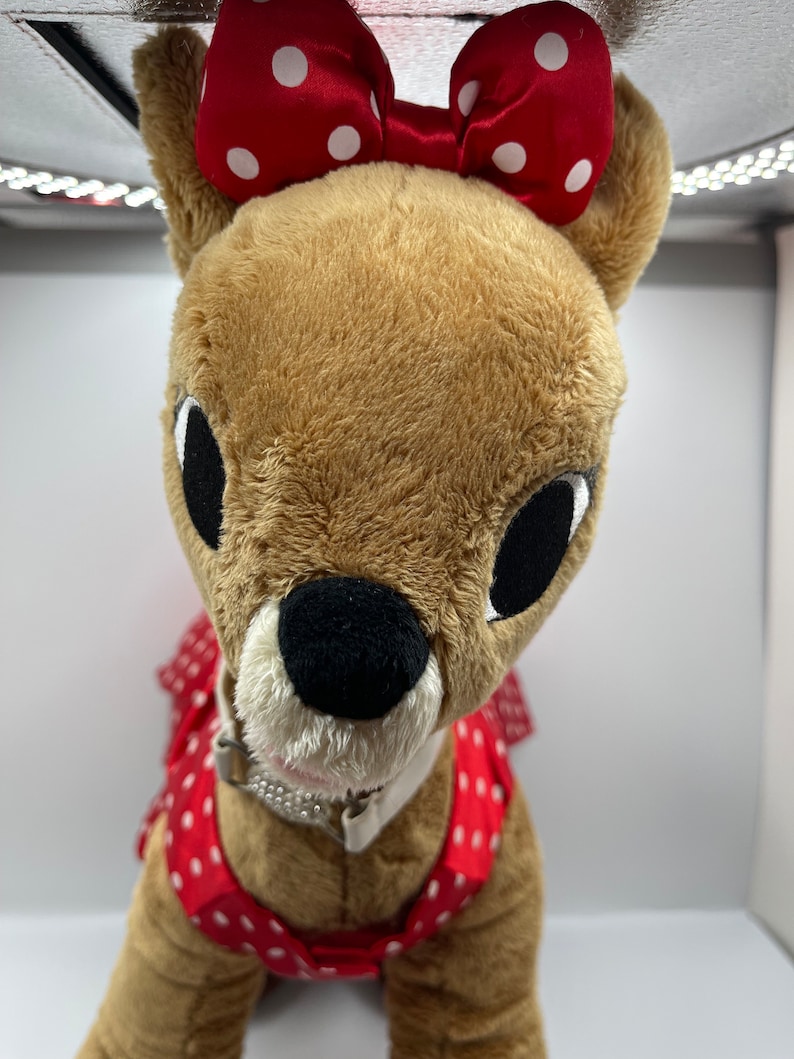 Build-a-bear Rudolph Red Noses Reindeer Clarice Girl W/ - Etsy