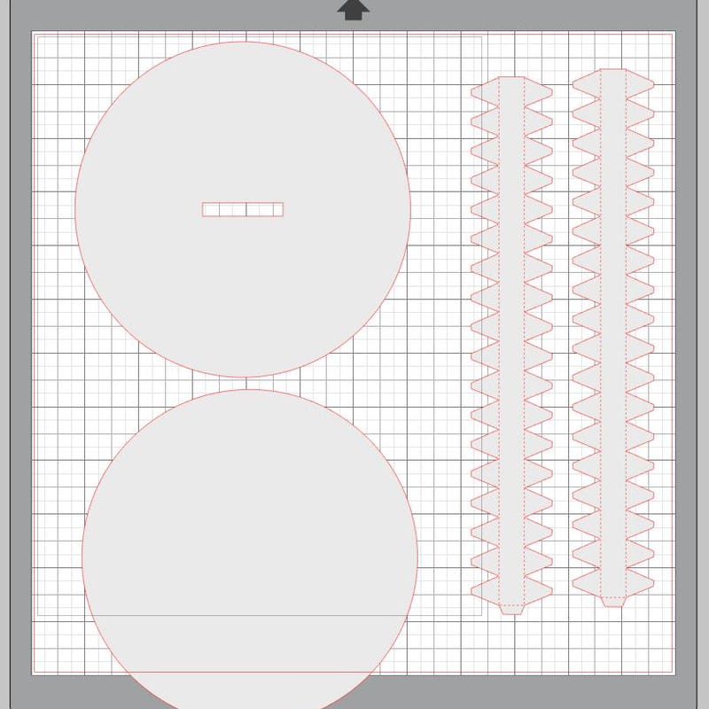 Centerpiece Base Template - Etsy