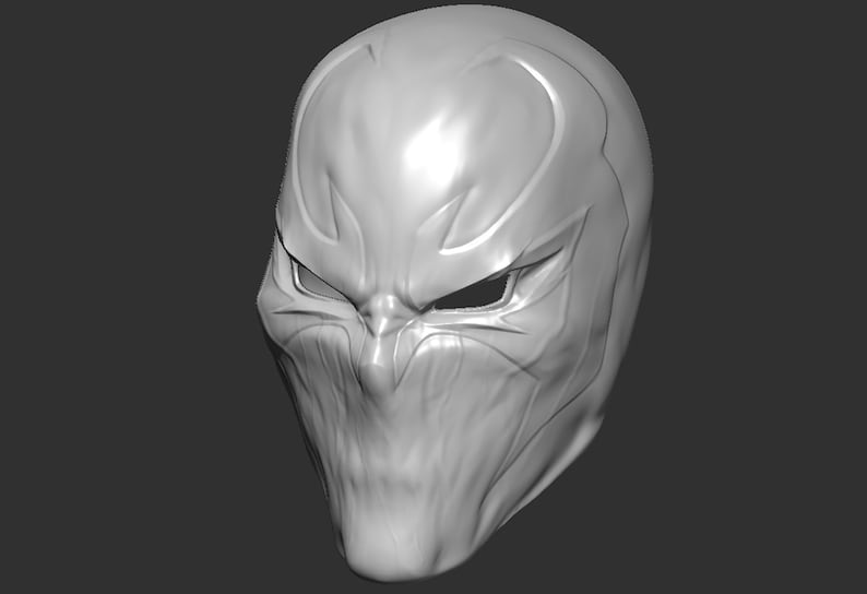 Spawn Mask Stl File - Etsy