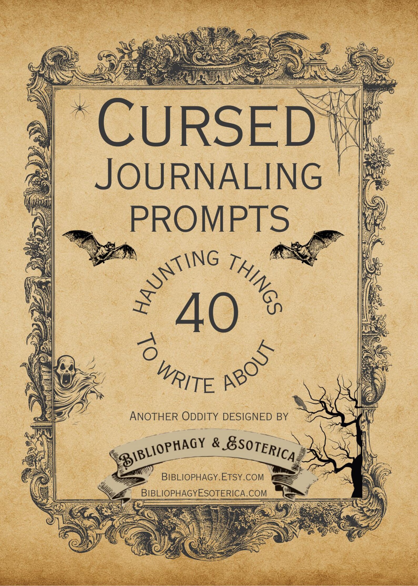40 Cursed Journal Prompts, Printable Writing Inspiration (digital ...