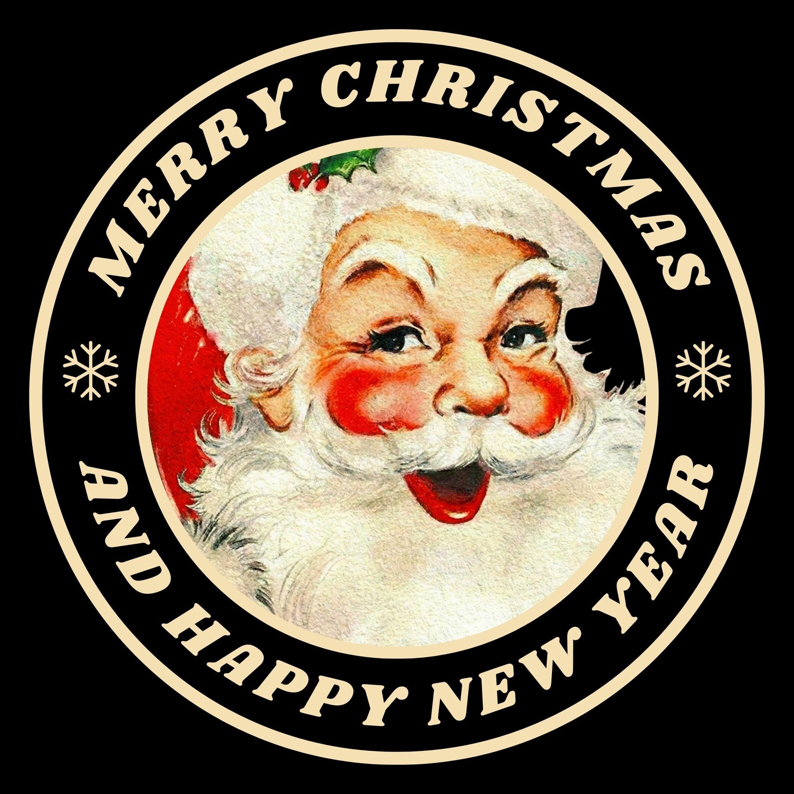 Vintage Santa Face PNG, Santa Claus Digital Download - Etsy