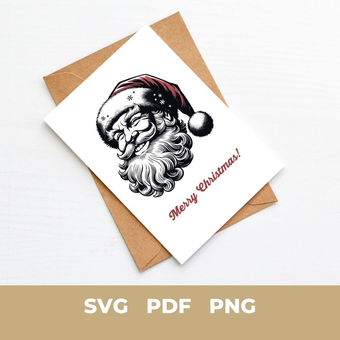 Retro Santa Face SVG Bundle: 12+ Holiday Designs (PDF, PNG) - Etsy