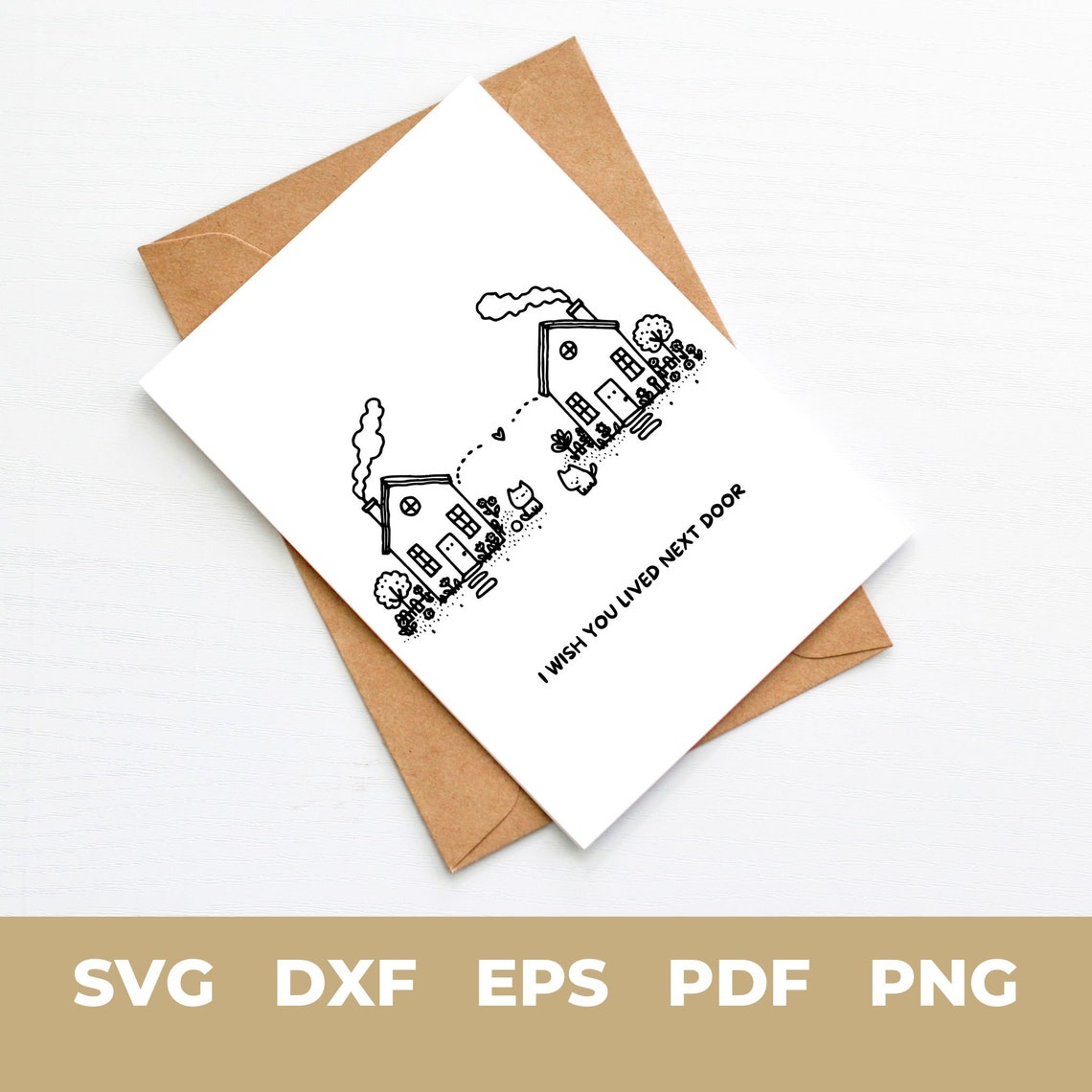 I Wish You Lived Next Door SVG Bundle | Best Friends SVG | Long ...