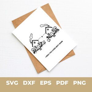 I Wish You Lived Next Door SVG Bundle | Best Friends SVG | Long ...