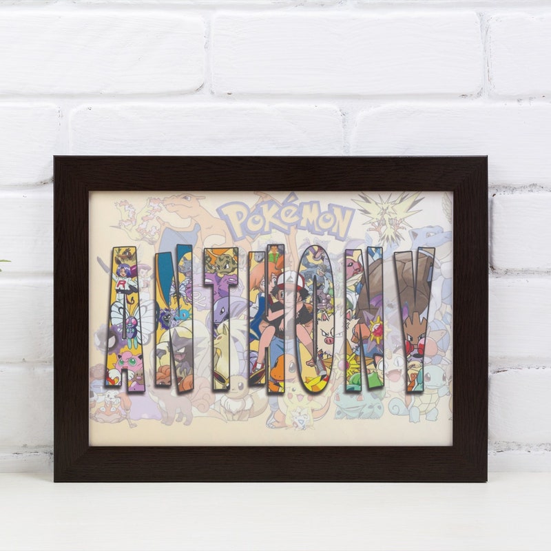 A Anime Character Names - Etsy UK