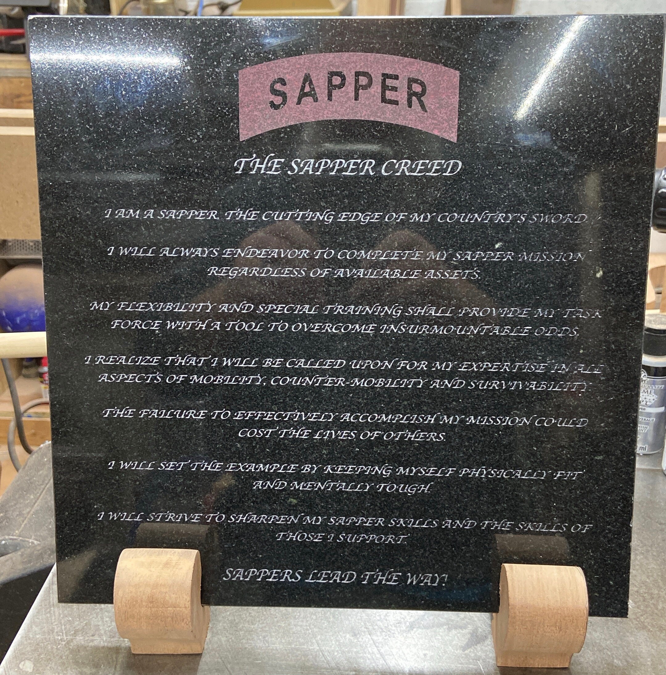 Sapper Creed | Etsy