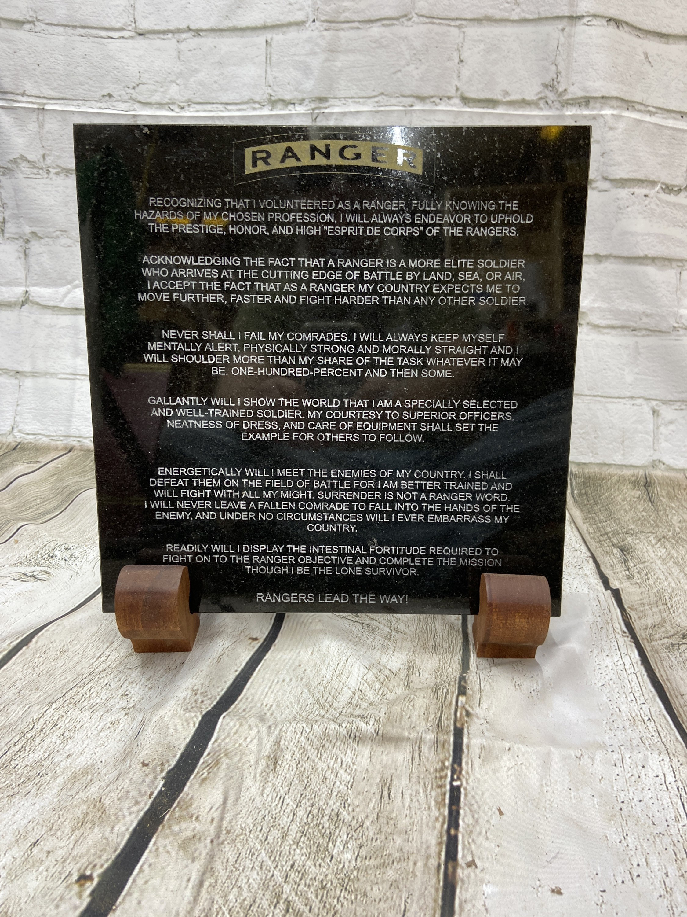 Ranger Creed - Etsy