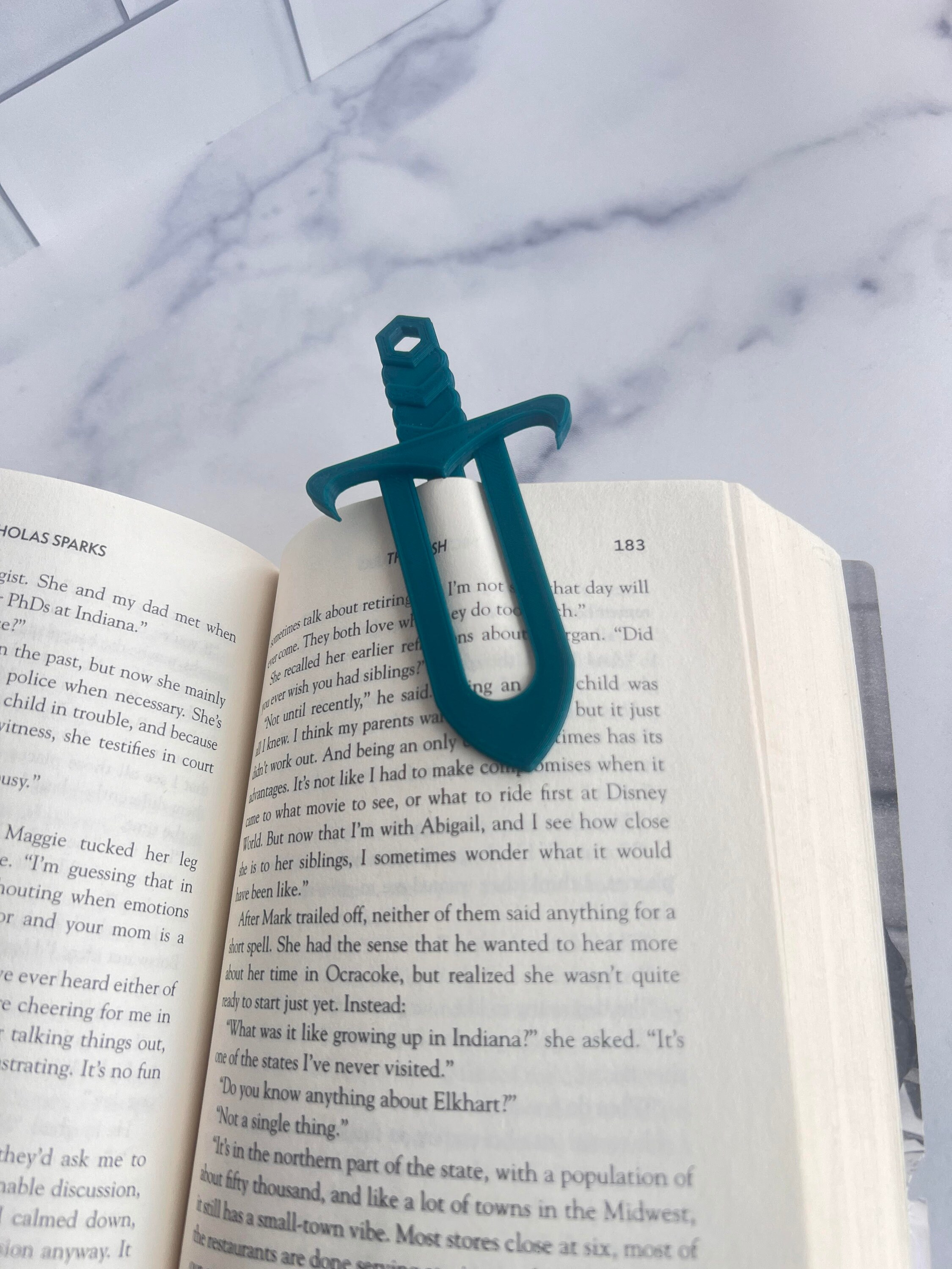 Sword Bookmark 3D Printed - Etsy