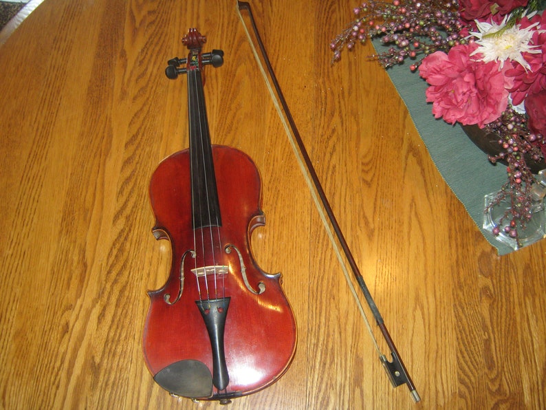 Violin German 1800s - Etsy