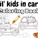 Kids and Cars Multicultural Educational Back to School Friends Easy ...