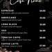 Coffee Shop Menu (10 Designs) ZERO WASTE PDF Digital Download ...