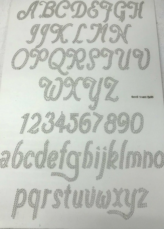 Rhinestone Template/pattern Board - Etsy