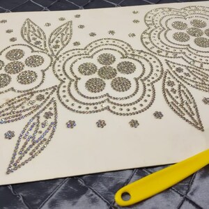 Rhinestone Template/pattern Board - Etsy