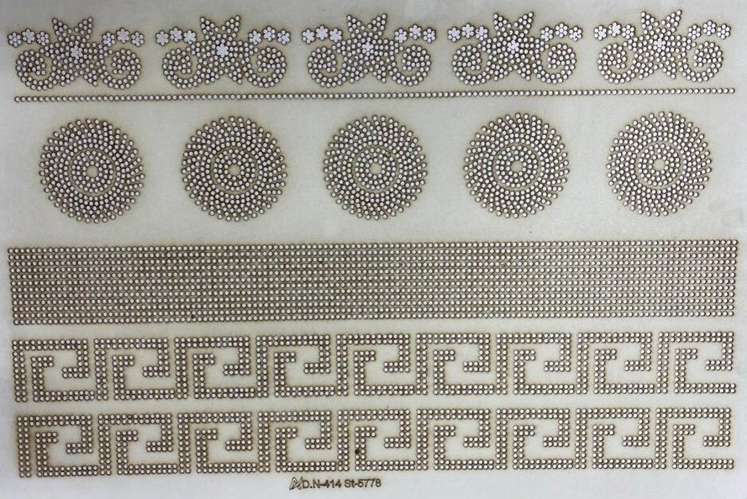 Rhinestone Template/pattern Board - Etsy