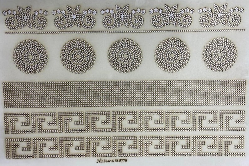 Rhinestone Template/pattern Board - Etsy