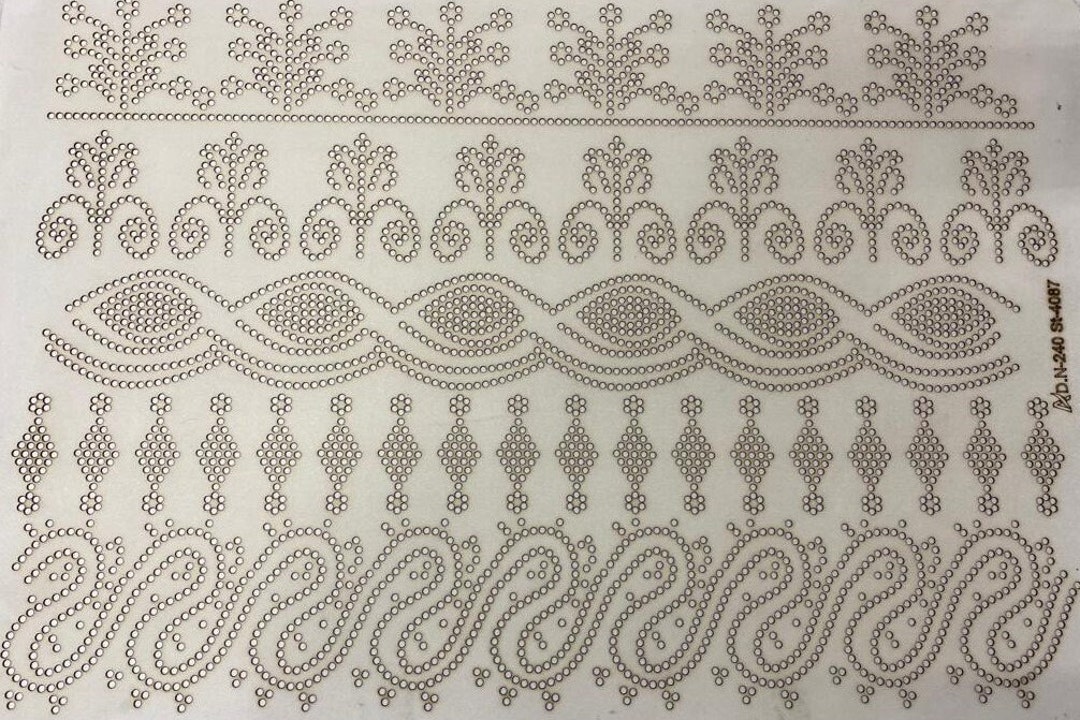 Rhinestone Template/pattern Board - Etsy