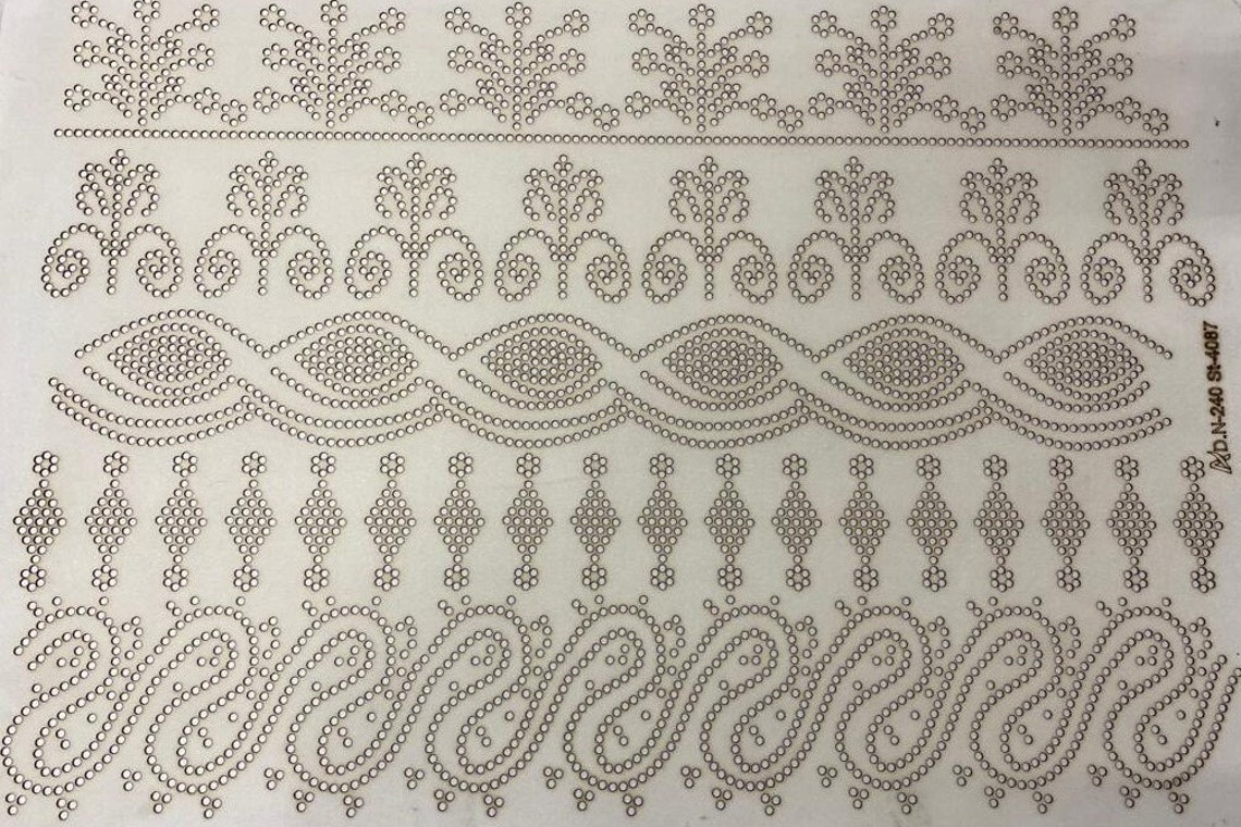 Rhinestone Template/pattern Board - Etsy