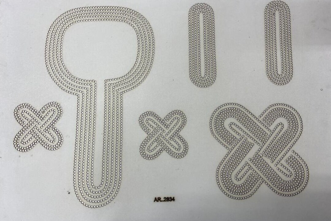 Rhinestone Template/pattern Board - Etsy