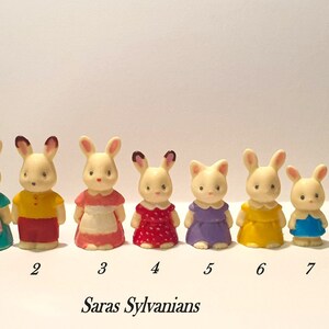 Critter Family Mini Figures, Characters, Tiny Toys, Painted or ...