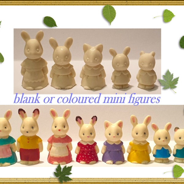 Smiling Critters Figures - Etsy