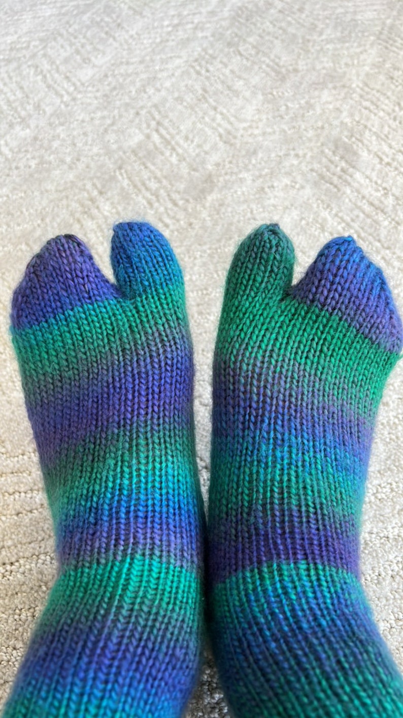 Handknit Flip-flop Socks - Etsy