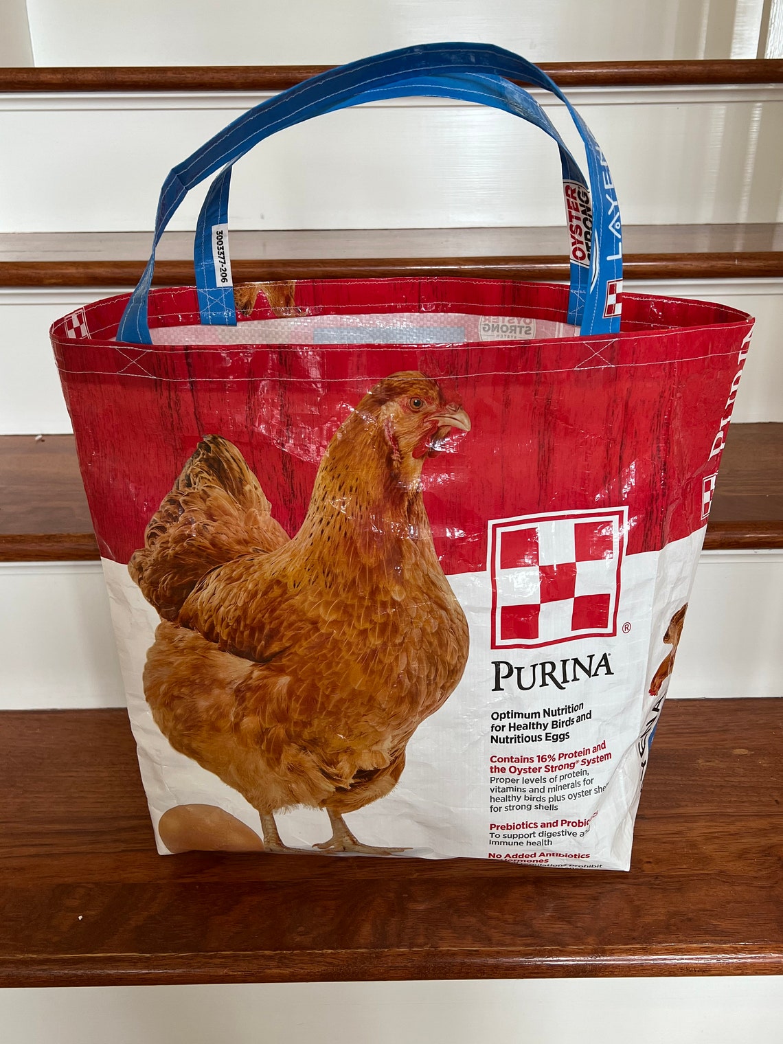 Upcycled Feed Bag Tote - Etsy