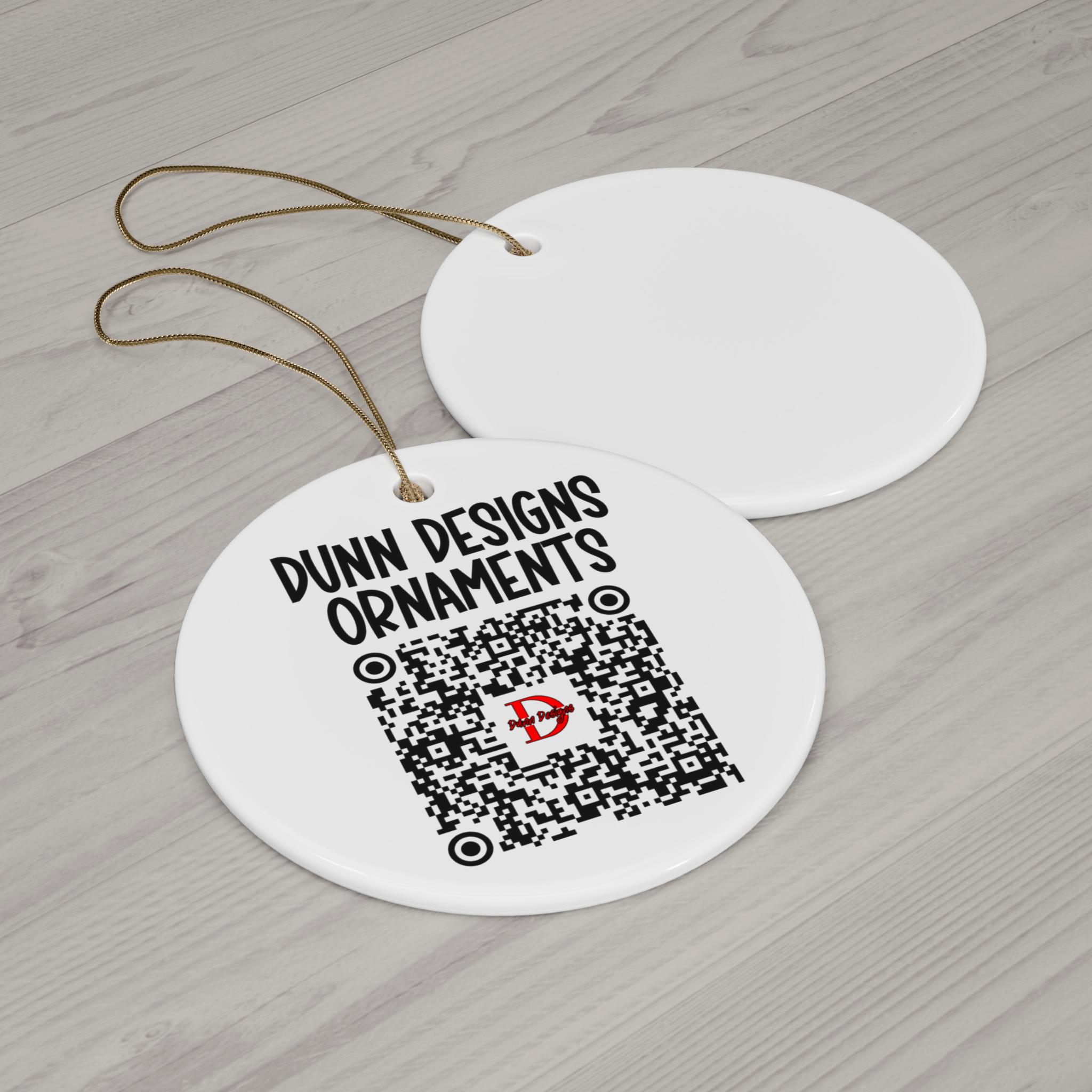 CUSTOM QR Code Ornament, Qr Code Ornament, Personlized Qr Code Ornament ...