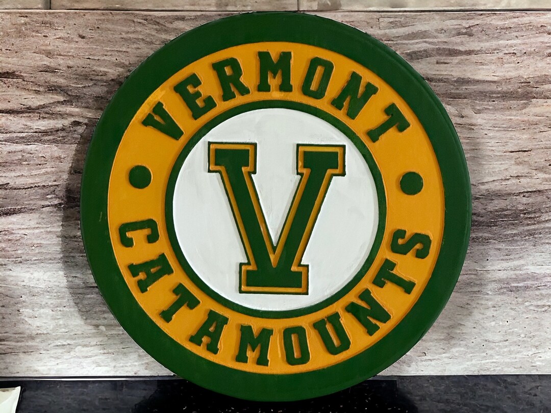 Vermont Catamounts Sign // UVM // University of Vermont // VCAT ...