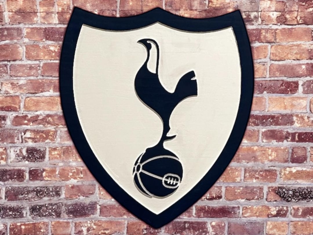 Handmade Tottenham Hotspur Crest Wood Sign | Spurs Fan Gift - Etsy