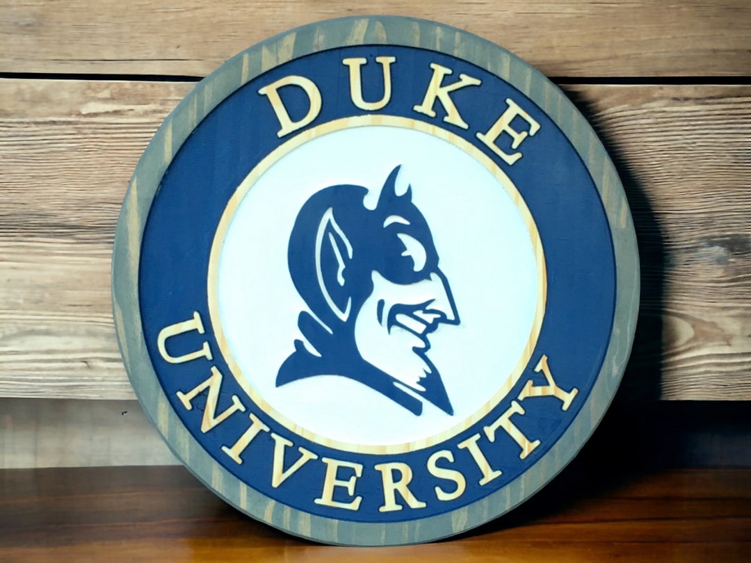 Duke University Wood Sign. Free Shipping - Etsy