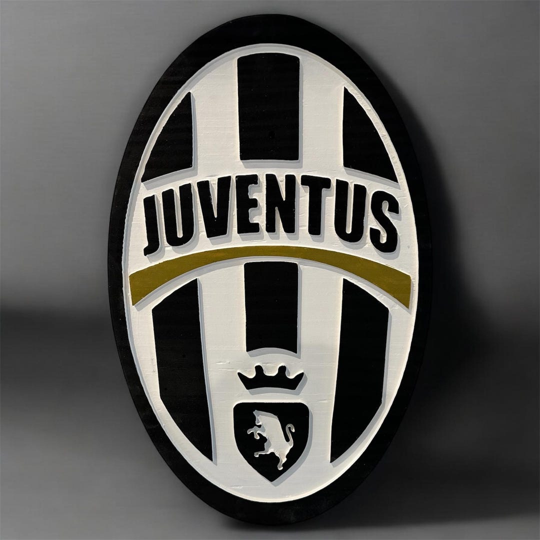 Juventus FC Wooden Wall Sign | Soccer Fan Man Cave Decor - Etsy