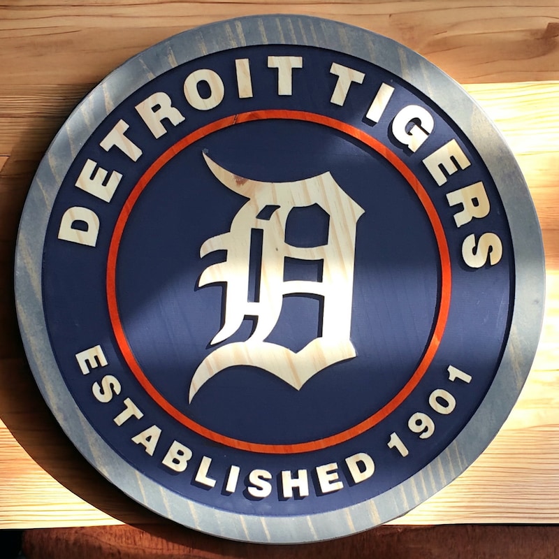 Detroit Tigers Art - Etsy
