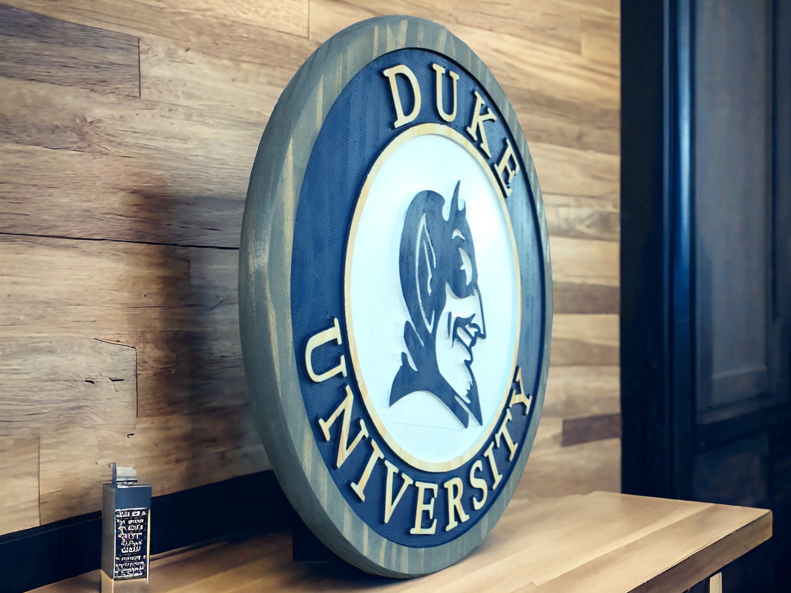 Duke University Wood Sign - Etsy