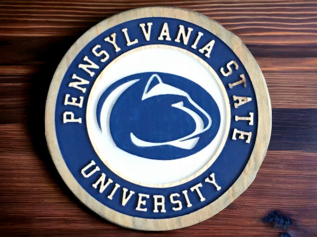 Pennsylvania State University Wood Sign - Etsy
