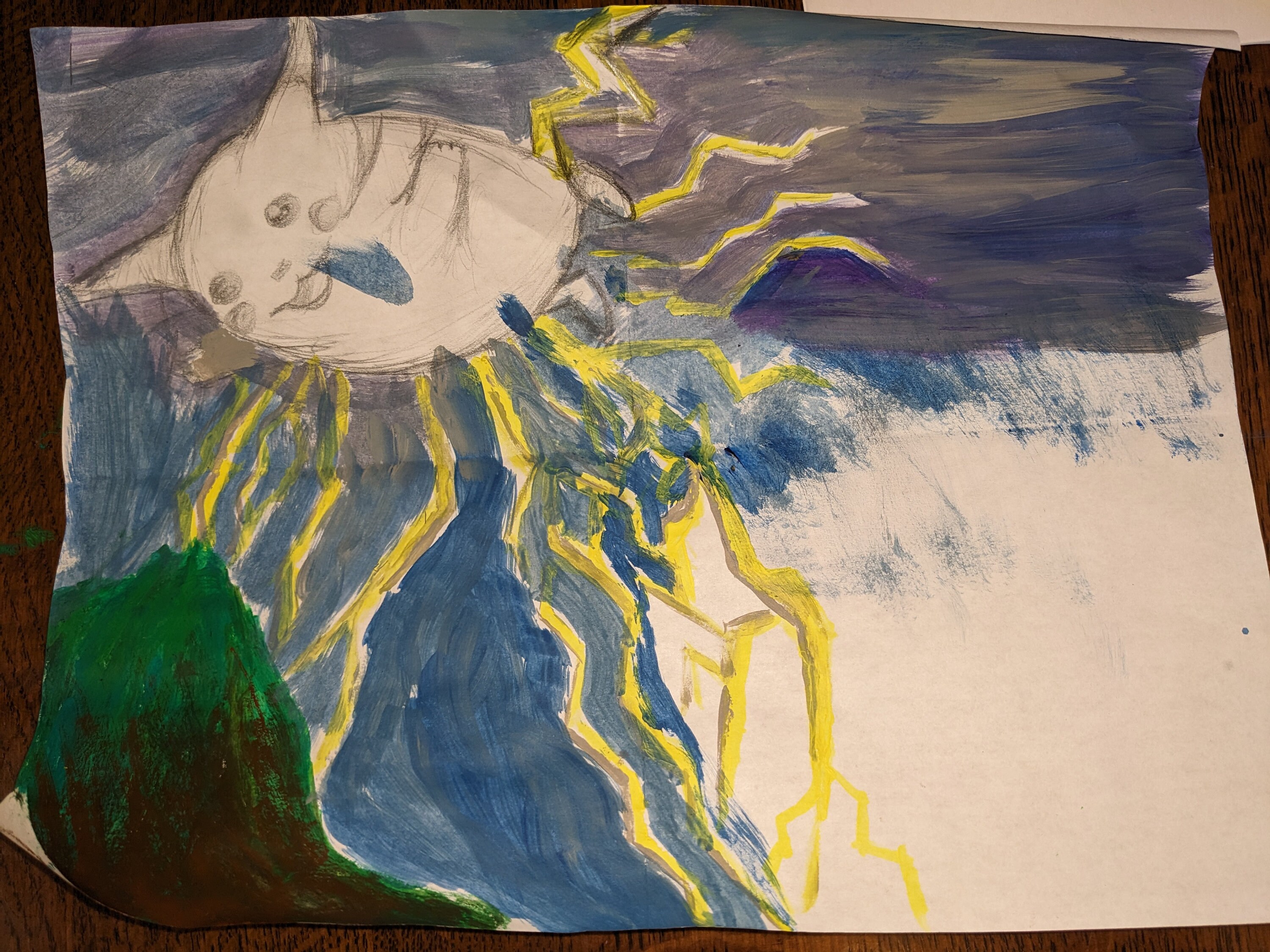 Pikachu Drawing/painting - Etsy