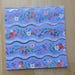 2 - 5"x 5", Strawberry & Flower With Wave Pattern, Decoupage Napkins ...