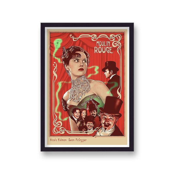 Moulin Rouge Art - Etsy UK