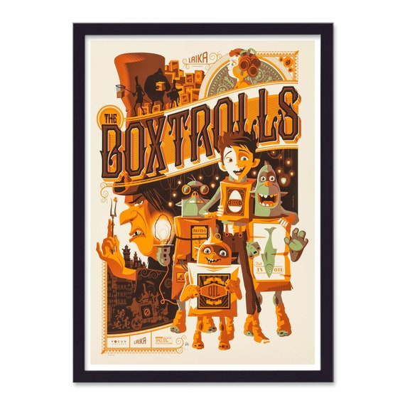 The Box Trolls Reimagined Movie Poster - Etsy